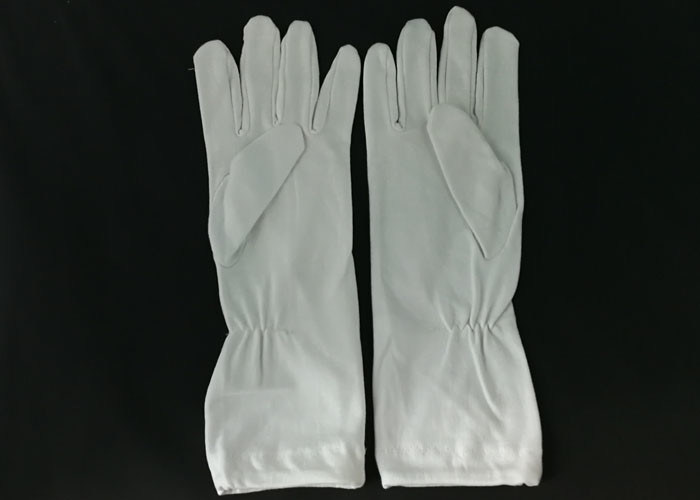Sarung Tangan Marching Band Putih Terpisah 33cm Glove Panjang Oeko-Tex ...